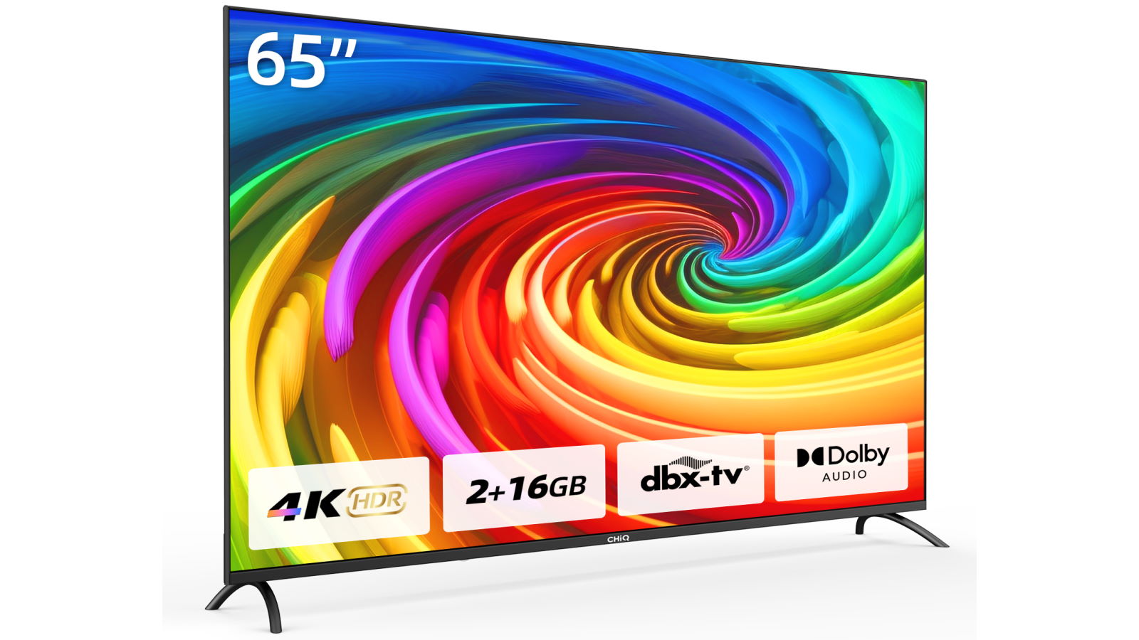 CHiQ 65-inch G7PG 4K UHD LED Google TV | Joyce Mayne