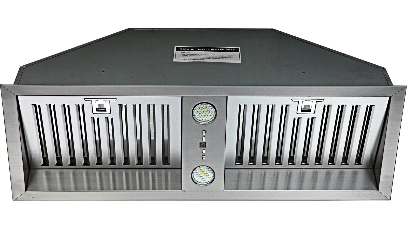 Schweigen 90cm Soft-Touch Control Silent Undermount Rangehood with ...