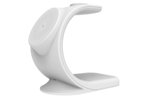 Laser ChargeCore 3-in-1 Wireless Charging Station - White | Joyce Mayne