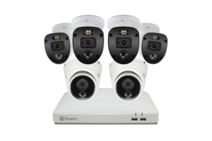 Swann Enforcer 8 Channel 1080p FHD DVR Security System with 4 Bullet ...